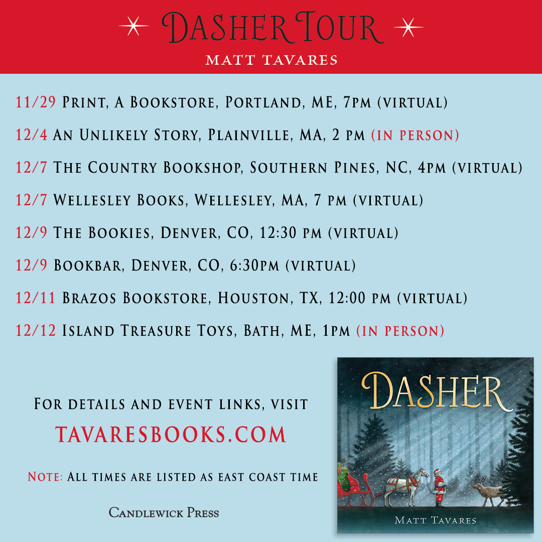 Matt Tavares (Author of Dasher)