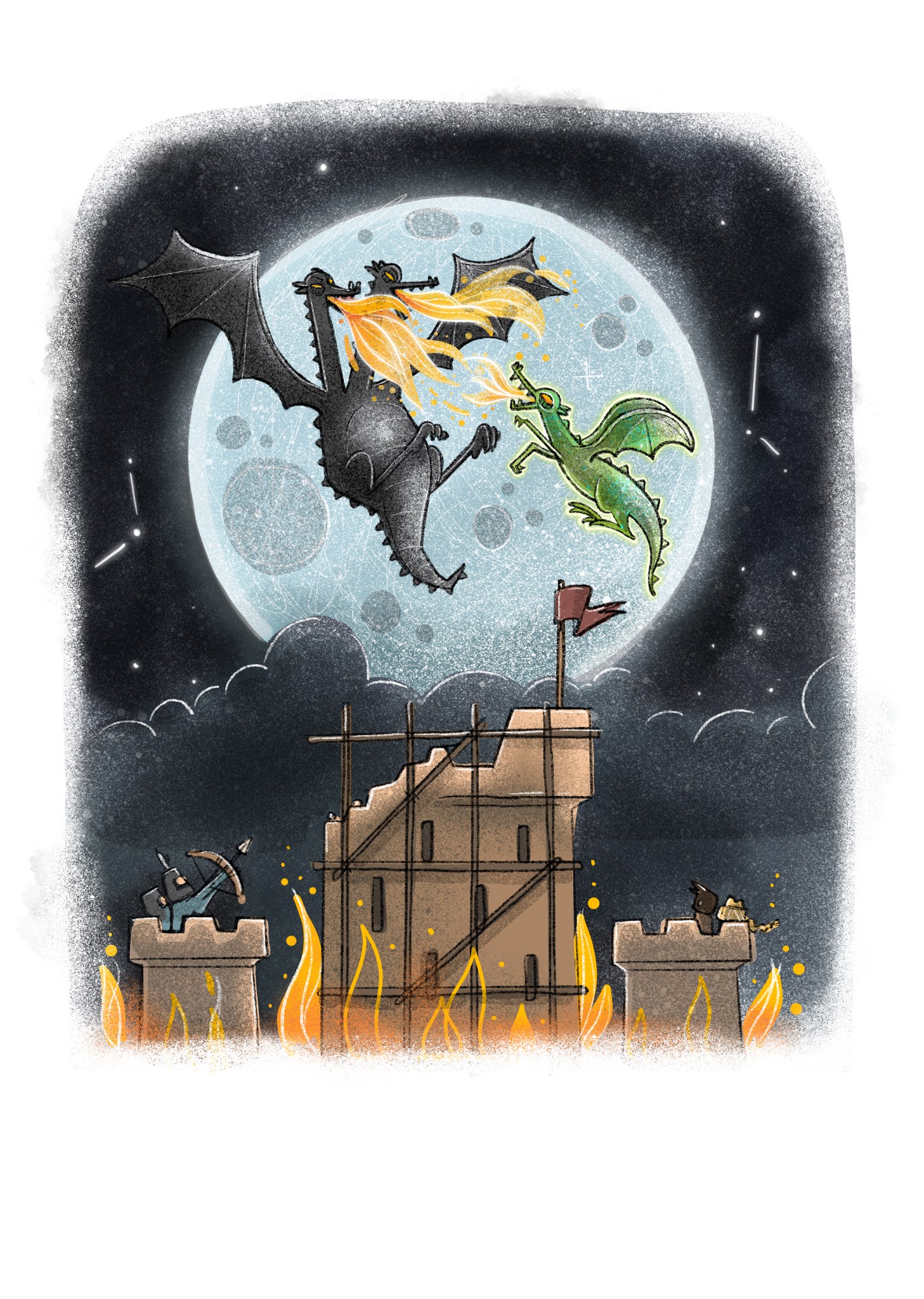 Dragons Out posters and book extract