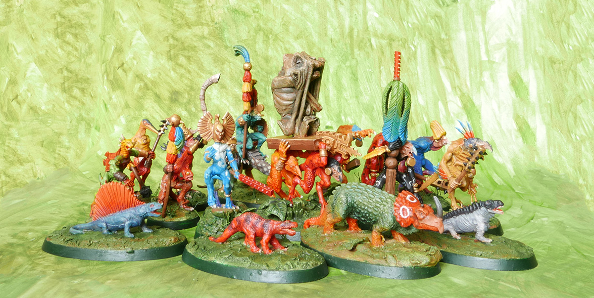 Hekatoncheires: AoS Relic Lizardmen Part 11: Slann Mage Priest complete