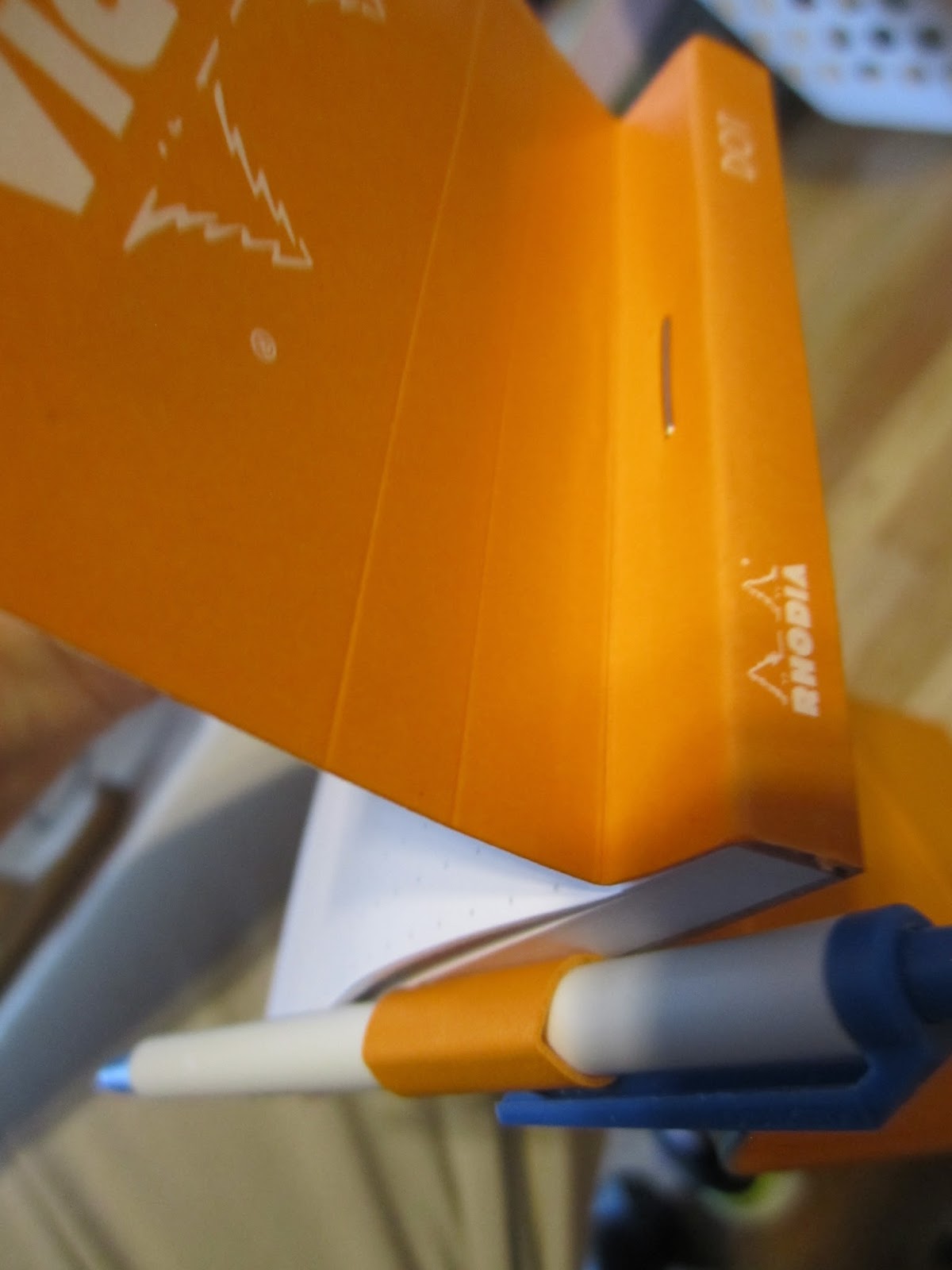Review: Rhodiarama Pad Holder with No. 12 Dot Grid pad #Rhodia # ...