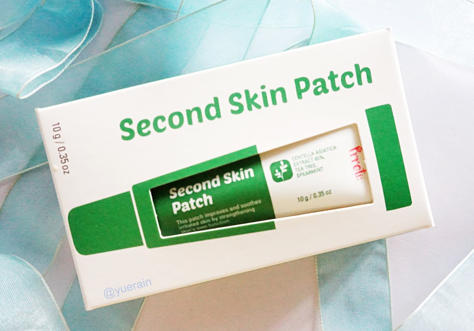 GREAT SKINandLIFE: REVIEW ON PRRETI SECOND SKIN PATCH