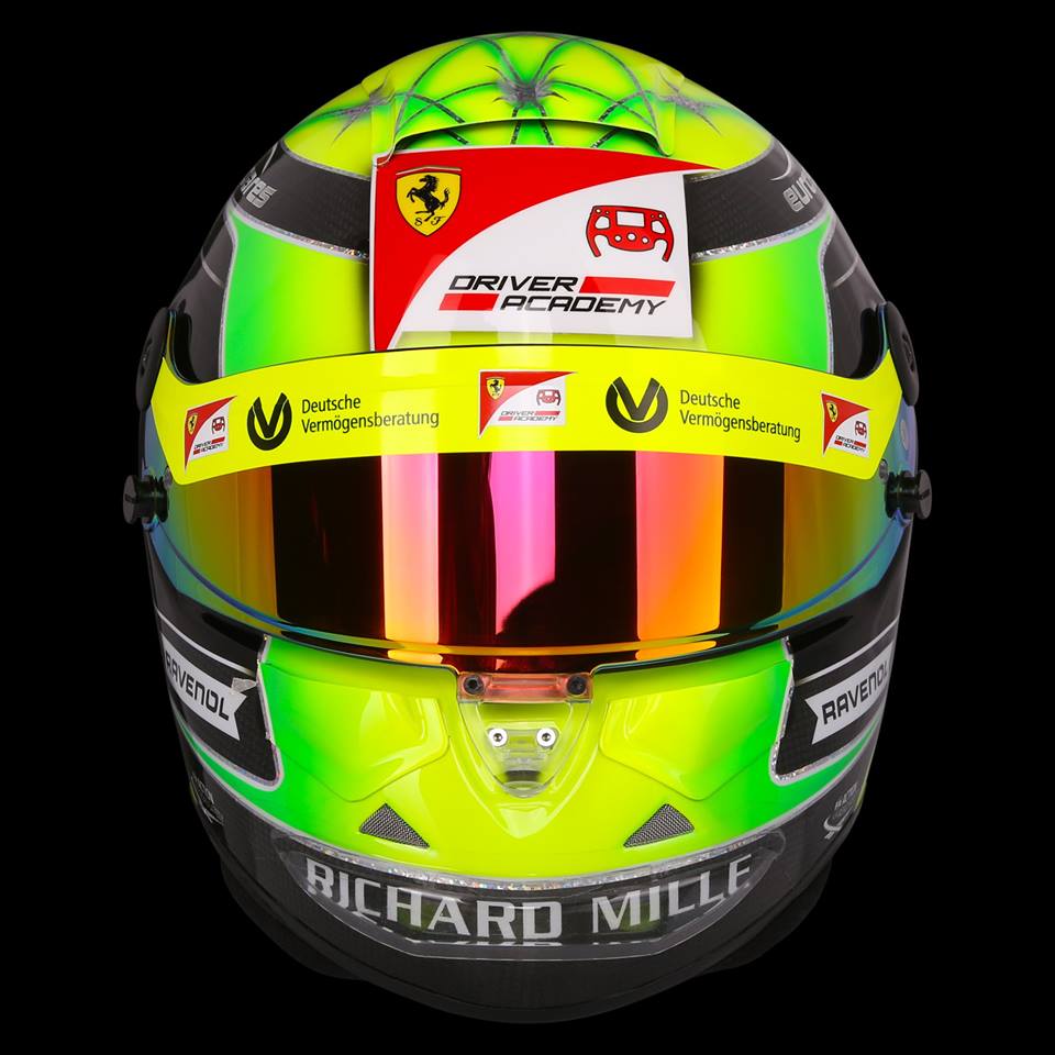 Racing Helmets Garage: Schuberth SF2 Pro Mick Schumacher 2019 by Jens ...