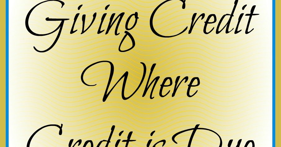 Homeschool Coffee Break: Giving Credit Where Credit is Due