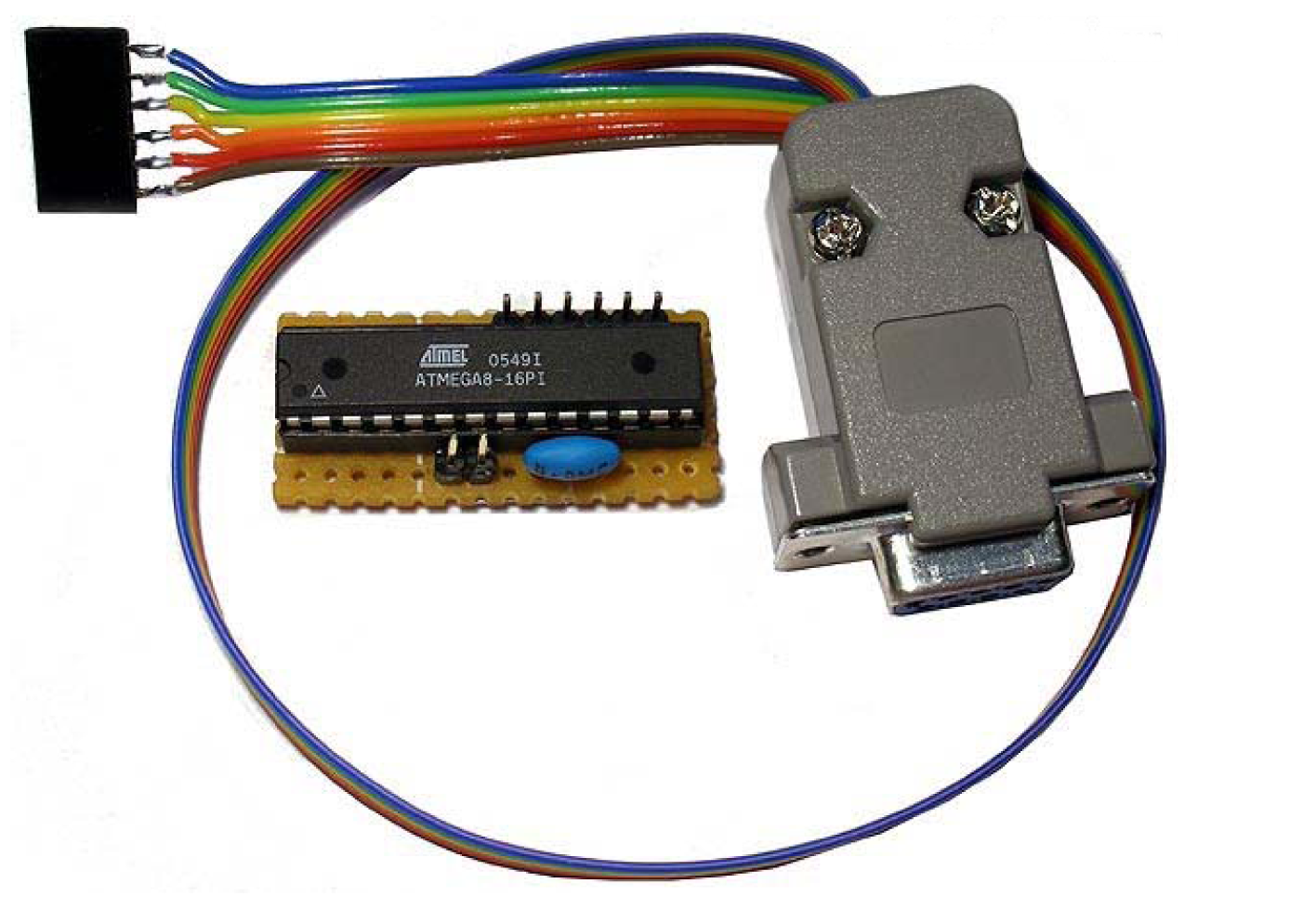 Avr Serial Port Programmer Microcontrollers 8492