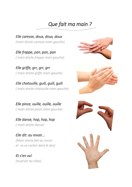 Comptine 1 : Que fait ma main