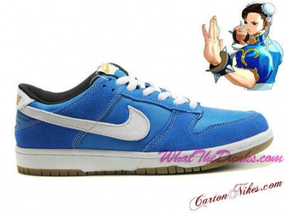 Street Fighter Nike Dunks