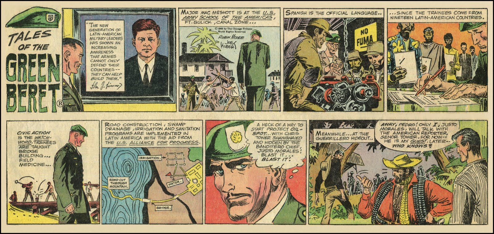 1966 My Favorite Year: Joe Kubert's Tales of the Green Beret
