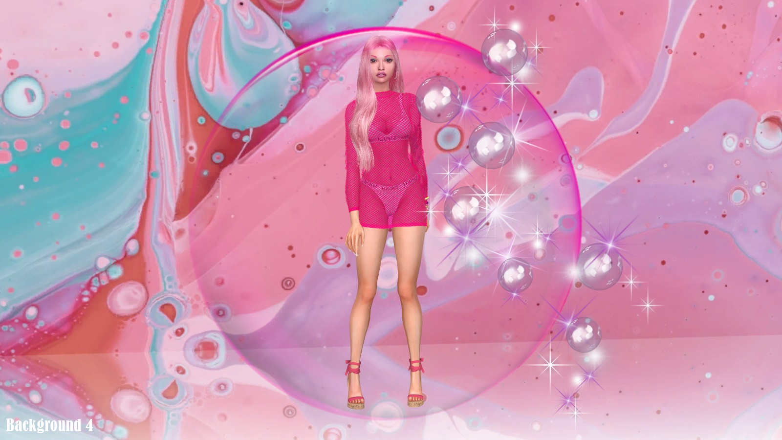 Sims 4 pink cas background - mindskera