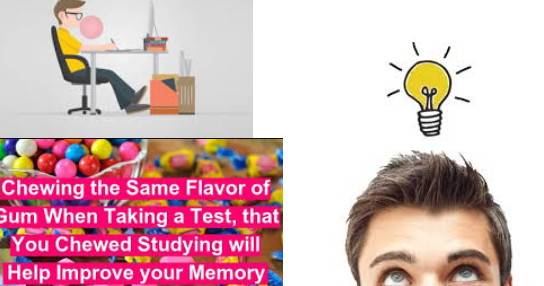 chewing gum while studying helps you remember during exams