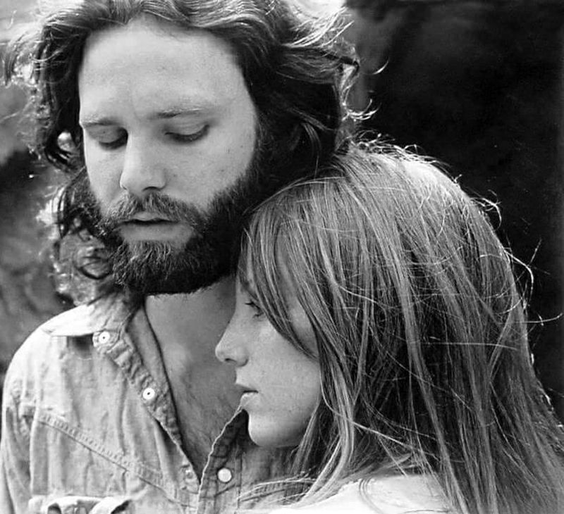 Jim Morrison and His Girlfriend Pamela Courson Taken by Edmund Teske in ...