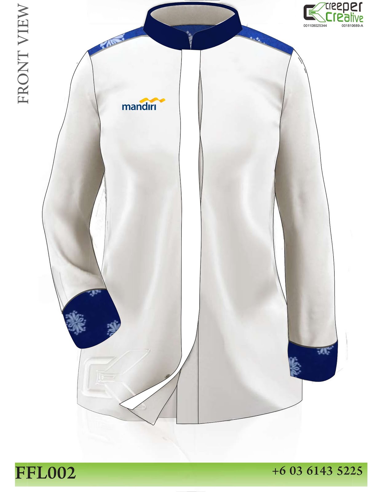 Reka Bentuk Baju Korporat Terbaik