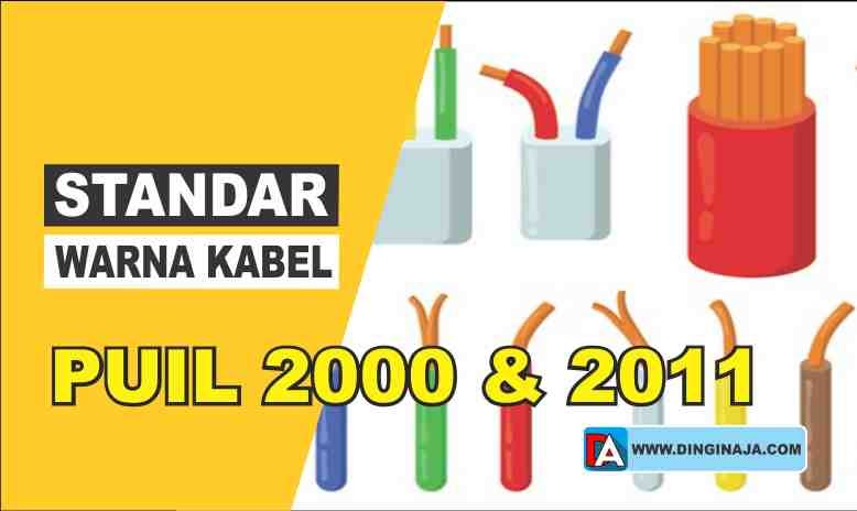 Standar Warna Kabel Instalasi Listrik PUIL 2000 dan 2011 - Dinginaja