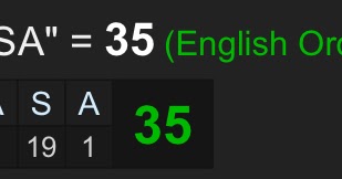 Learn Gematria: NASA propaganda on a date with 35 numerology