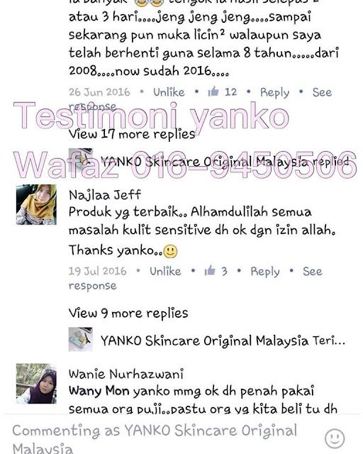Natural Health Be Young: TESTIMONI YANKO SKINCARE