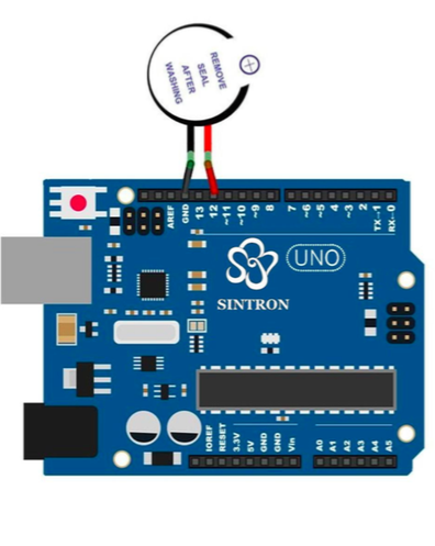Lesson 4. arduino Control Active Buzzer ~ Sintron arduino