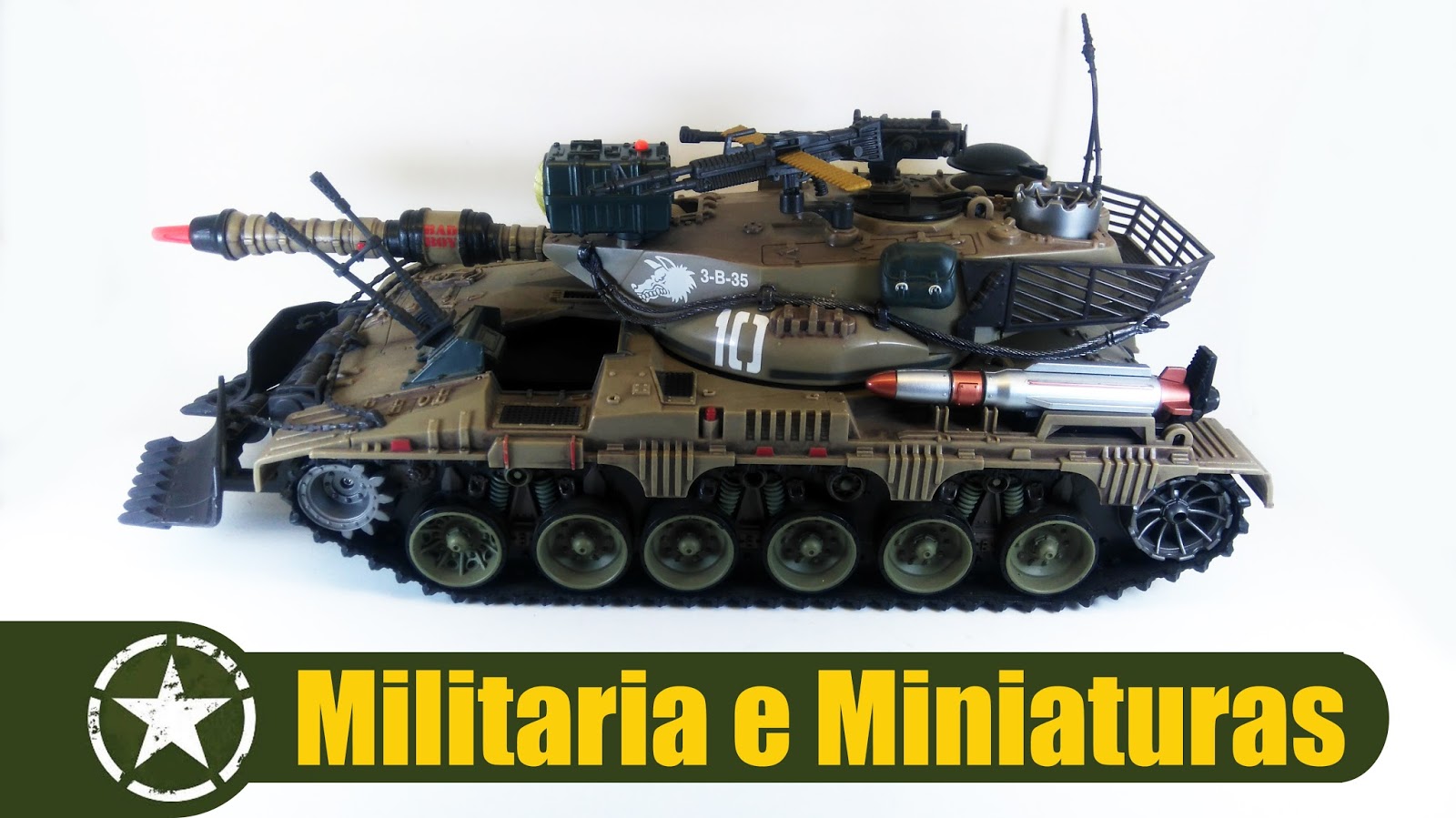 Militaria e Miniaturas: Tank de guerra “Freedom Force”