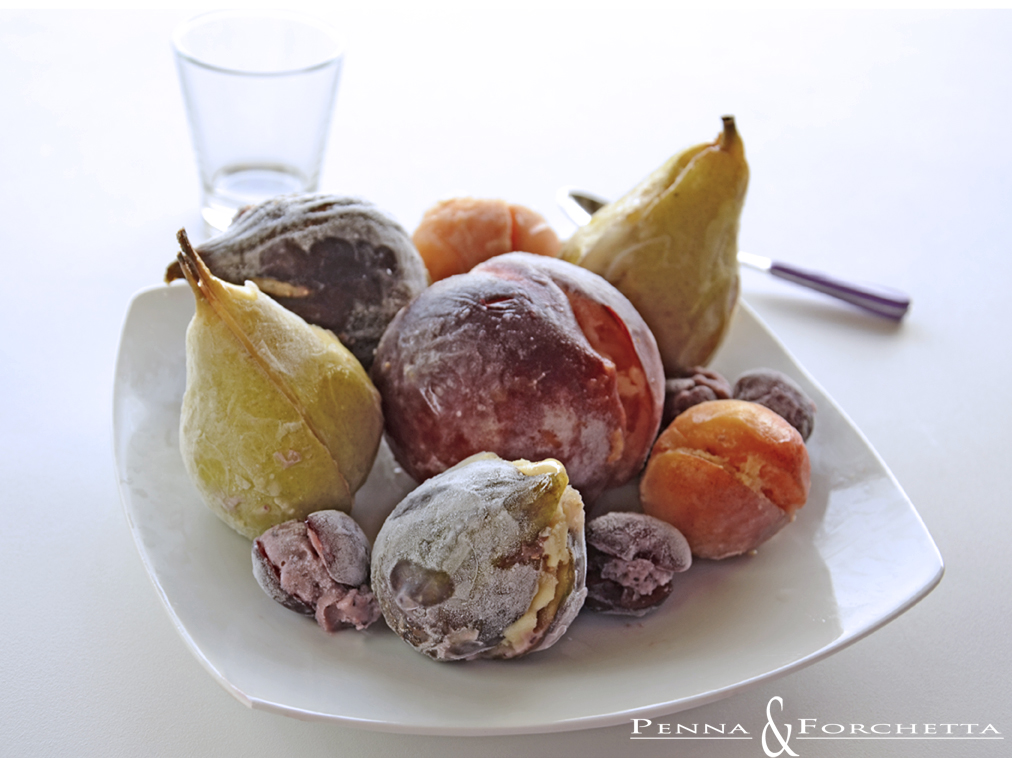 Penna e forchetta: Fruttini: la frutta con il gelato dentro - Fruttini ...