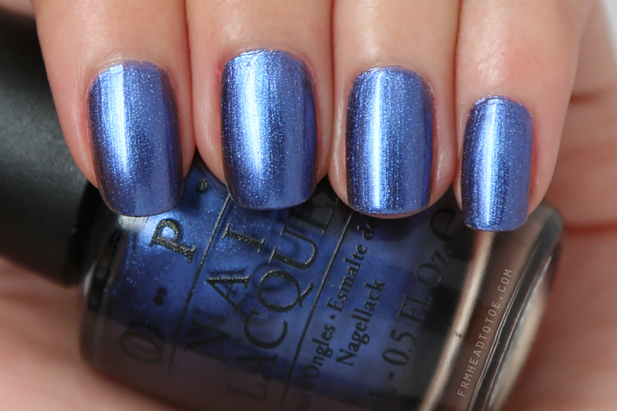 Manicure Monday: OPI Into The Night - From Head To Toe