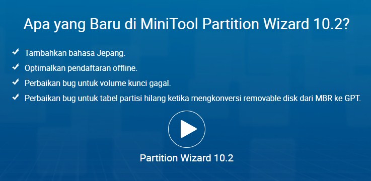 Mini Tool Partition Wizard 10.2, Kecil Namun Besar Manfaatnya! - Antoncabon