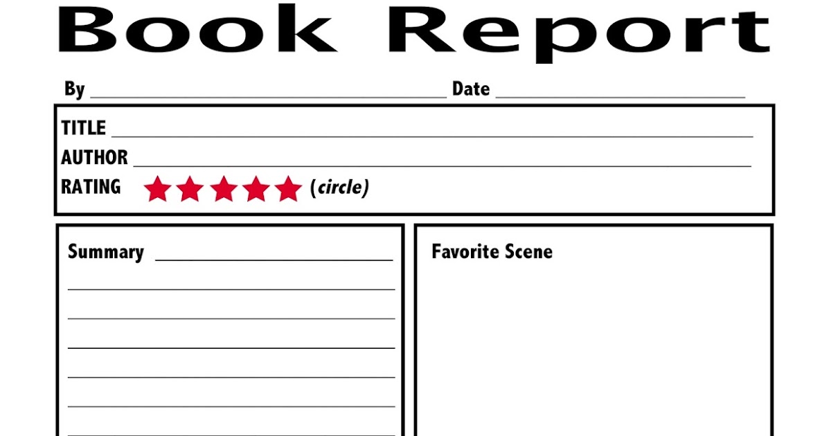 What 5 Teach Me: Simple Book Report for Kids