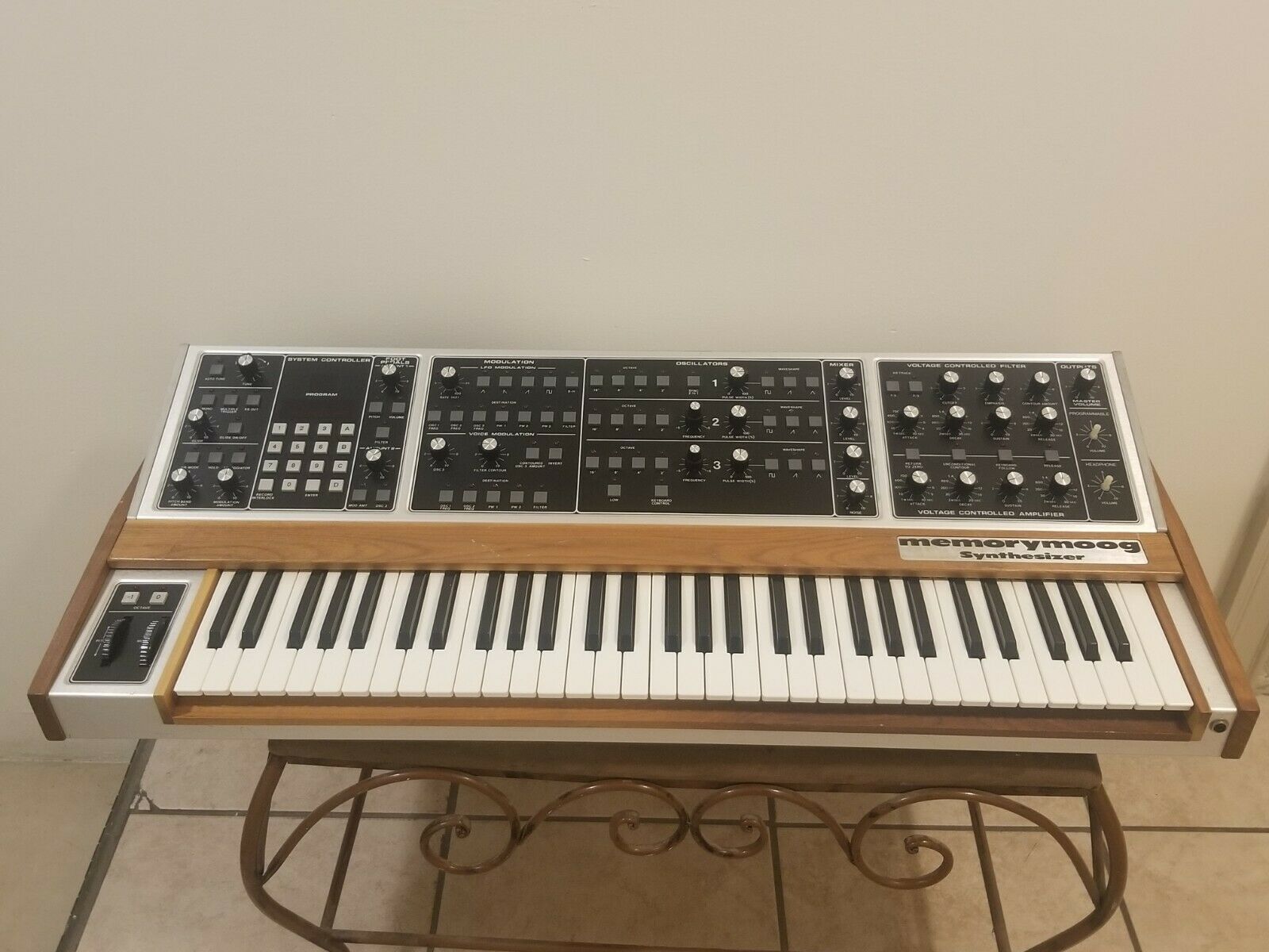 MATRIXSYNTH: Vintage Moog MemoryMoog Analog Polyphonic Synthesizer