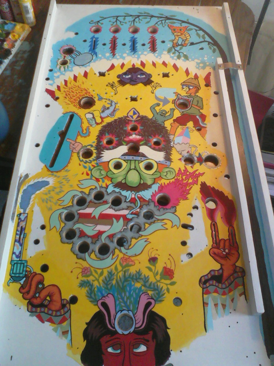 A Place For All: Pinball Machine Playing Field