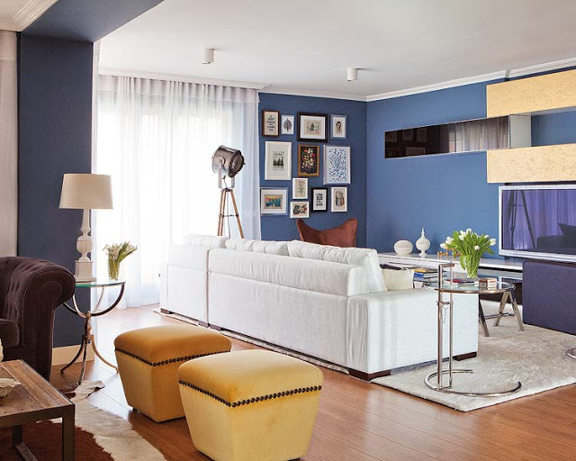 Decor em azul... - Jeito de Casa - Blog de Decoração e Arquitetura