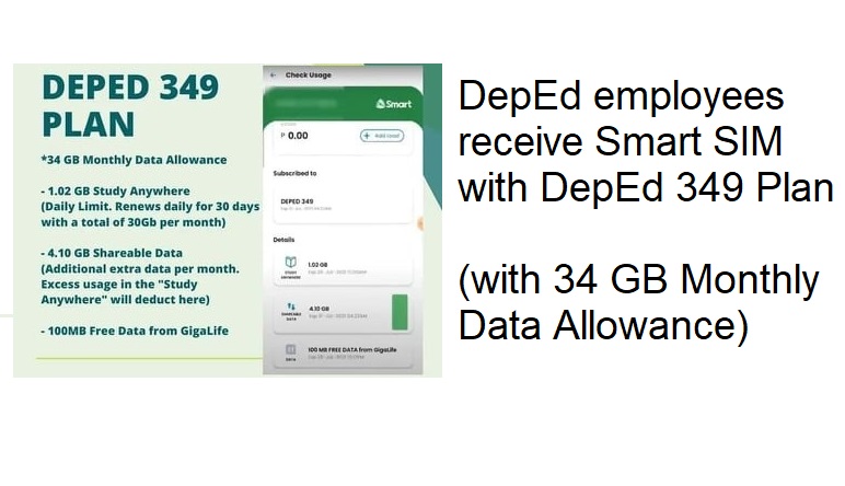 DepEd employees receive Smart SIM with DepEd 349 Plan - Deped Tambayan