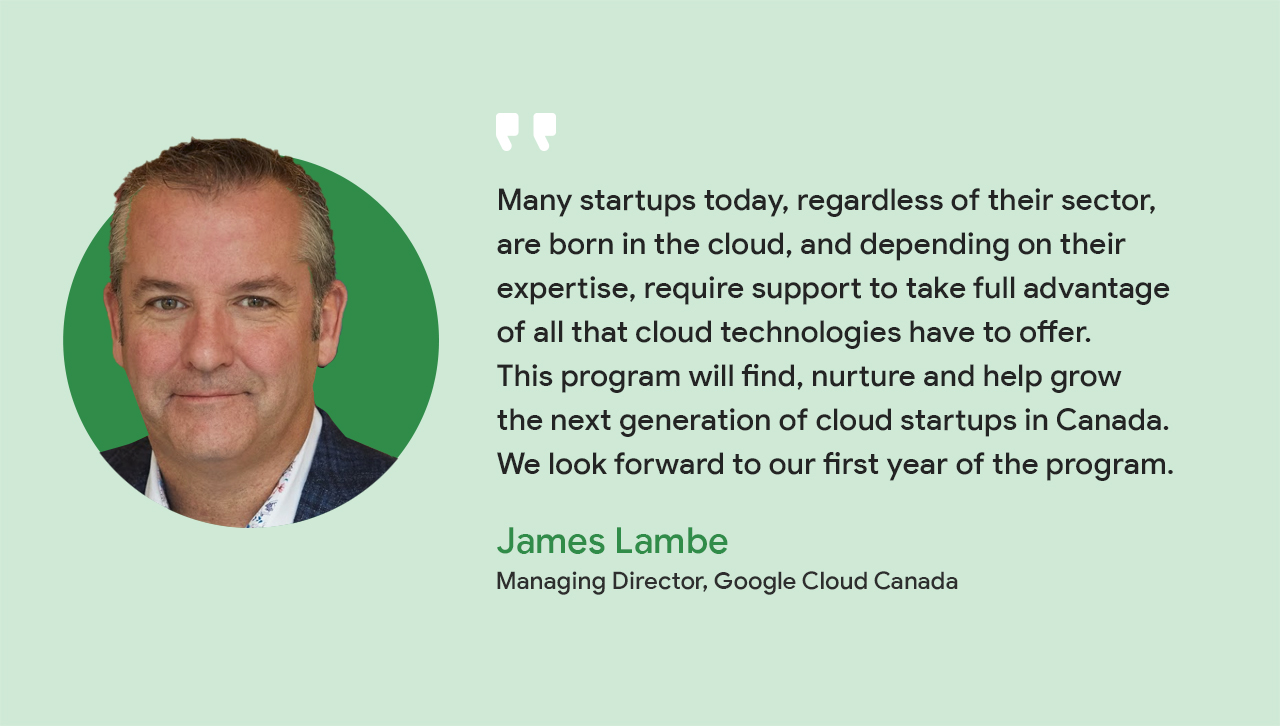 Applications are now open for the first Google Cloud Accelerator Canada