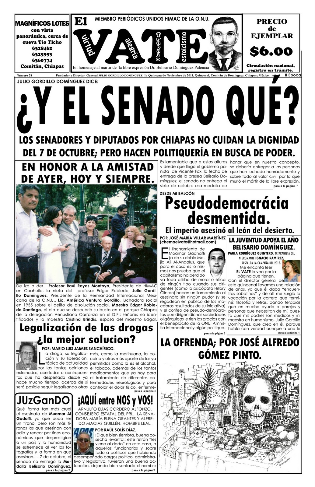 EL VATE: EL VATE 28, UNA ENTRADA ANTERIOR EXPLICA COMO VER LAS PÁGINAS ...