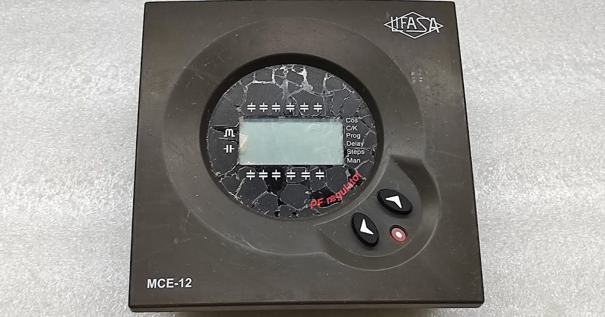 LIFASA MCE-12 POWER FACTOR CONTROLLER 400VAC