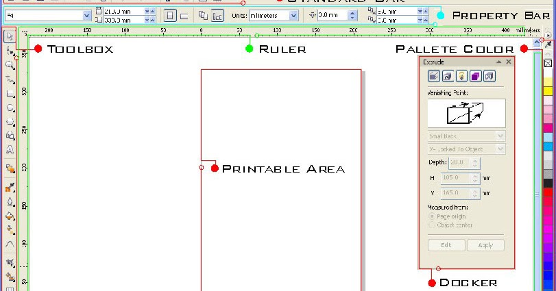 Step by step CorelDRAW : Interface CorelDRAW - SAMATAAT | My Life My ...