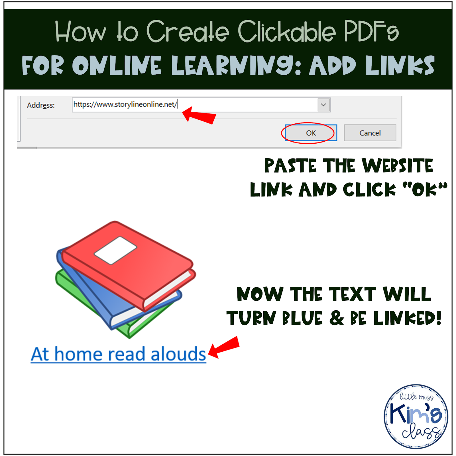 Little Miss Kim's Class: How To: Create Clickable PDFs for Online Learning