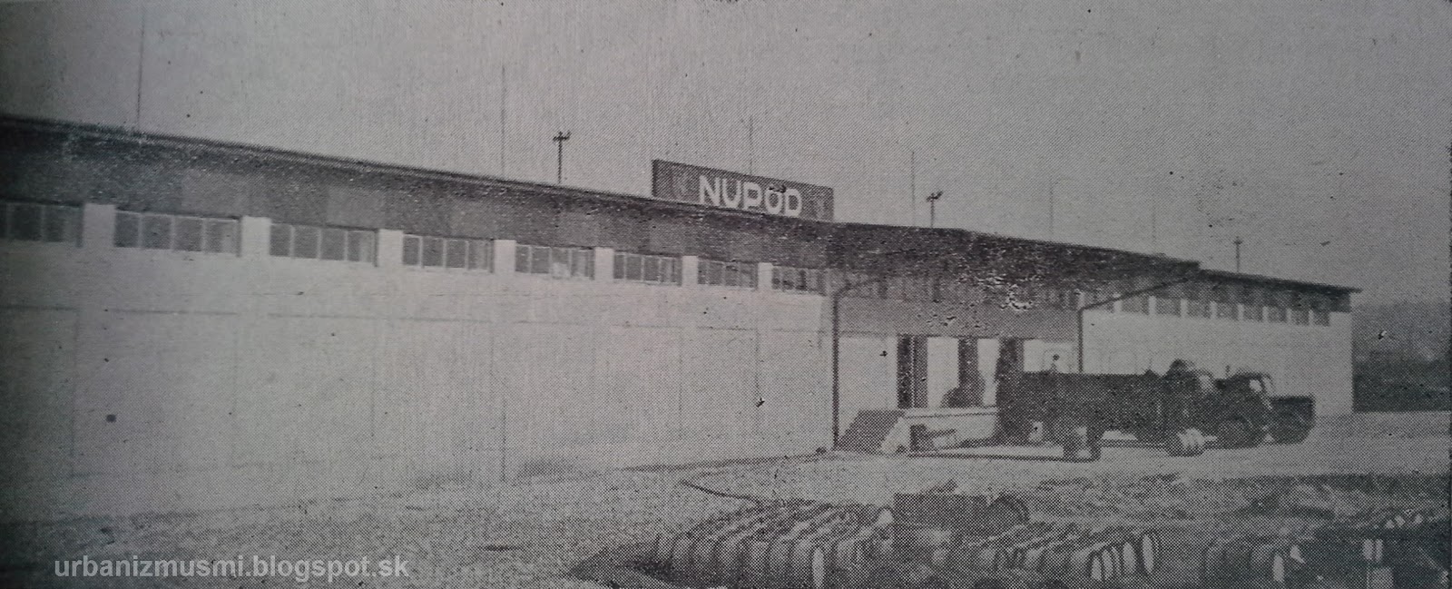 Emil Belluš: Areál NUPOD Michalovce