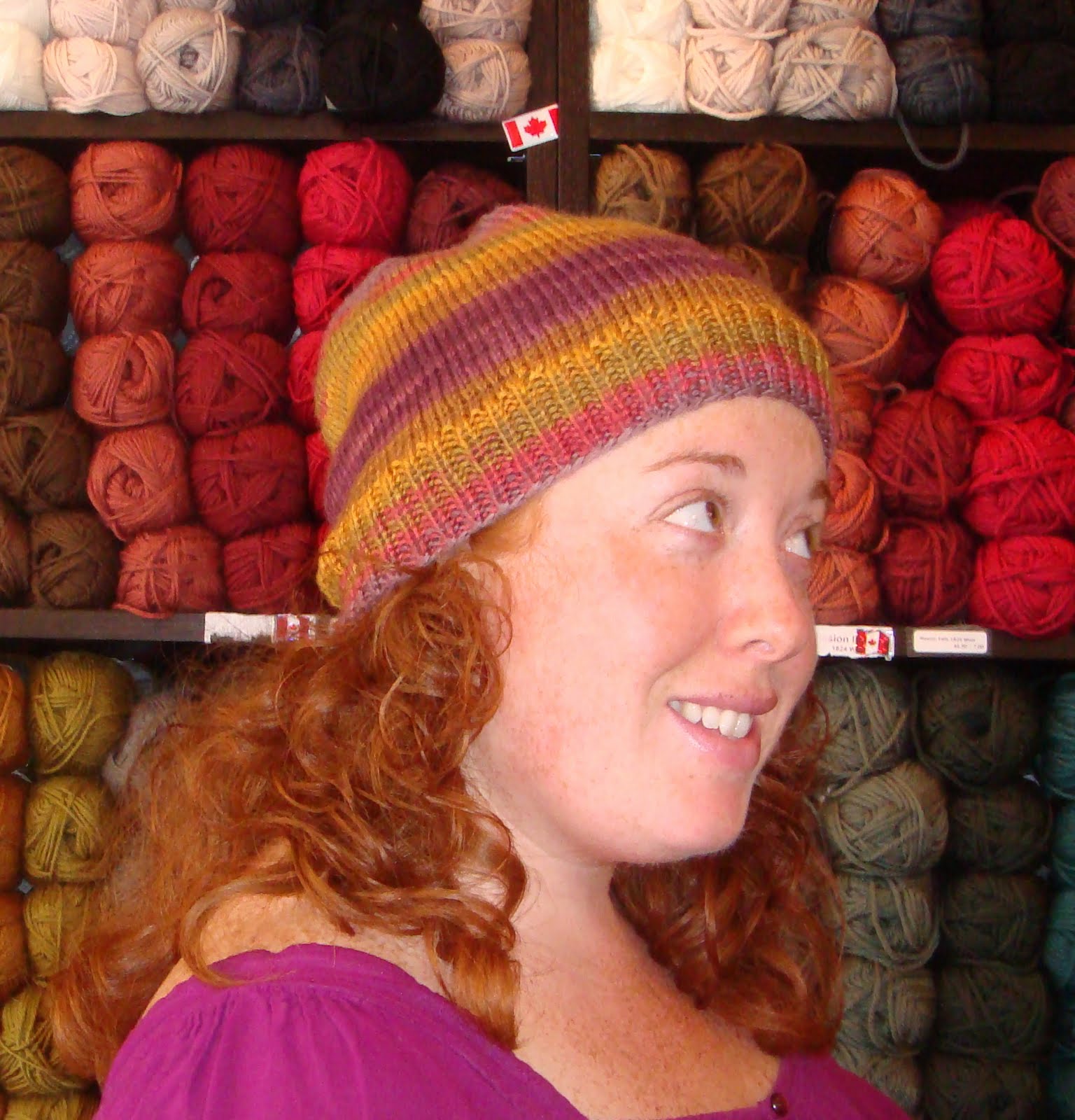 Free Pattern: Worsted Weight Slouchy Hat - KateAtherley.com