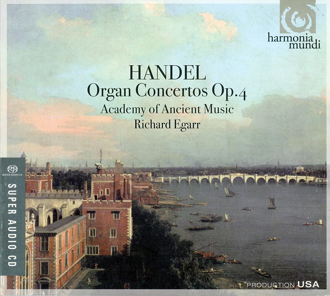 makdelart - classique: Handel - Organ Concertos, Op. 4 (AAM, Richard Egarr)