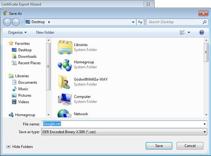 How to download Certificate of any website