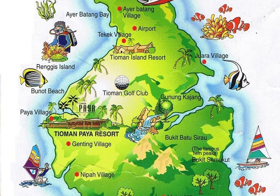 DJ ND "INI DETIK TERPILU": Welcome To Tioman Island