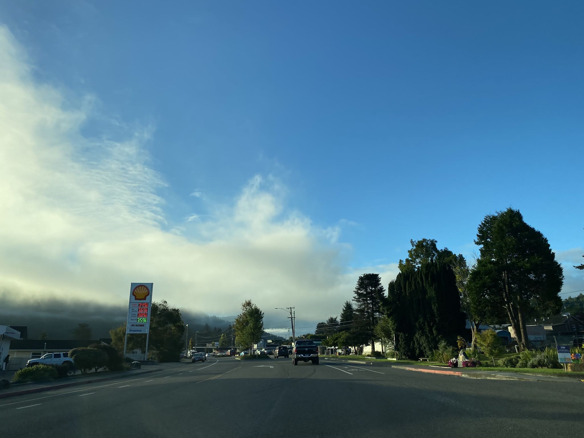 California State Route 283; former US Route 101 over the Rio Dell Bridge