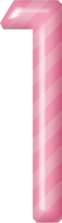 MOLDES DE LETRAS Y NÚMEROS: IMÁGENES DE NÚMEROS EN COLOR ROSADO