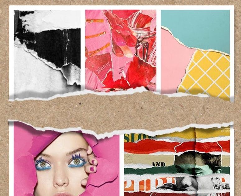 Kraft+: March Kraft+ Challenge - Torn Paper