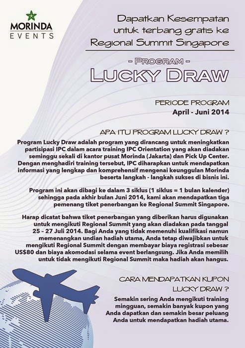 Lucky Draw Program Siklus Kedua Morinda Bioactive Indonesia ...