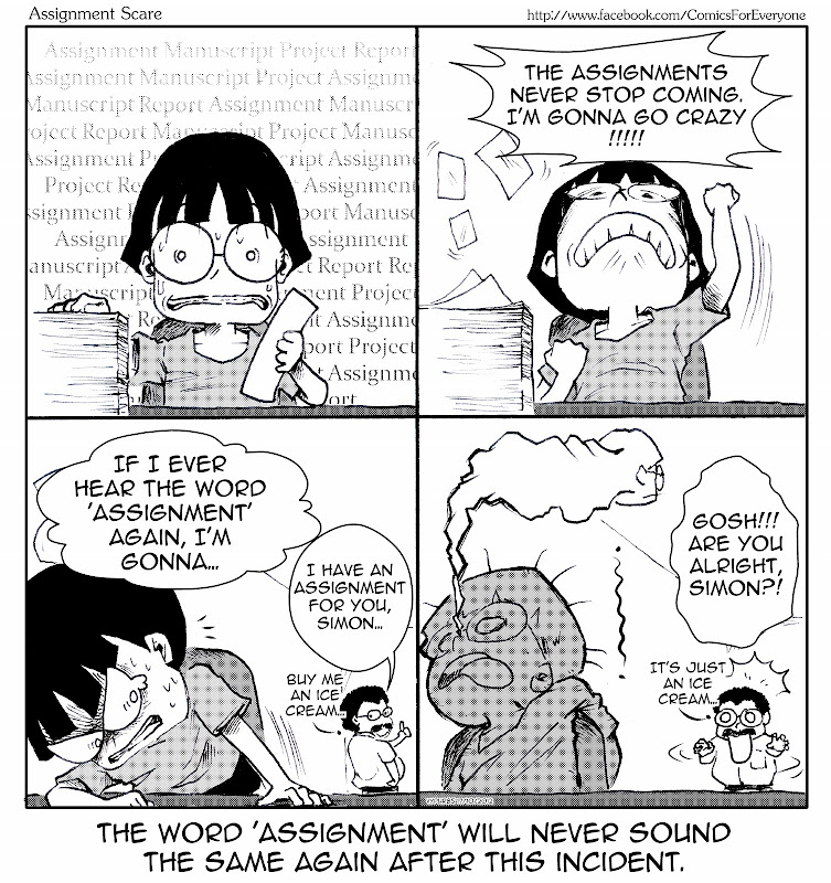 Comics drawn by me :)