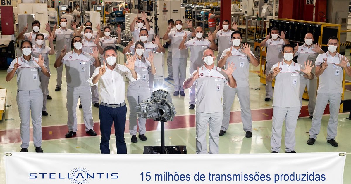 STELLANTIS COMEMORA 15 MILHÕES DE TRANSMISSÕES MANUAIS FABRICADAS EM ...