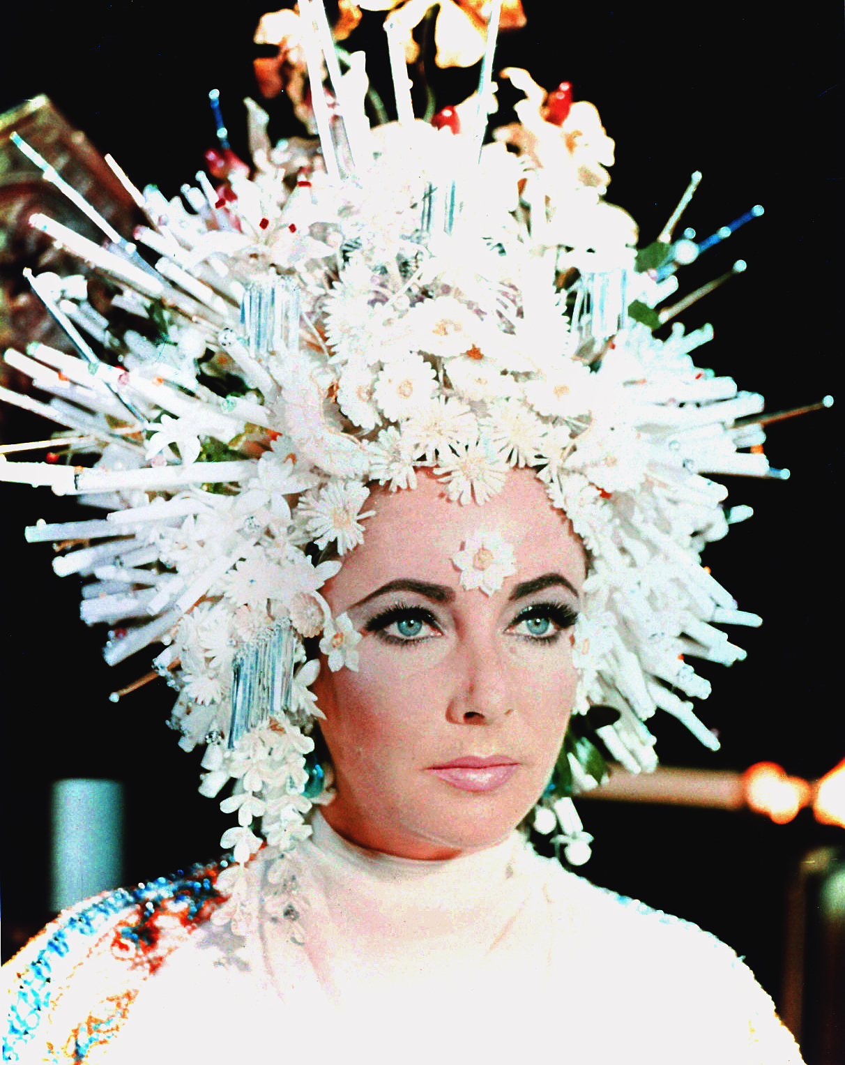 Elizabeth Taylor: On the set of "Boom"