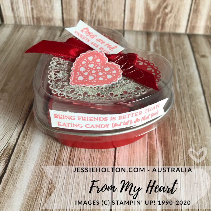 Jessie Holton - Aussie SU Demo : From My Heart treat boxes for Feb ...