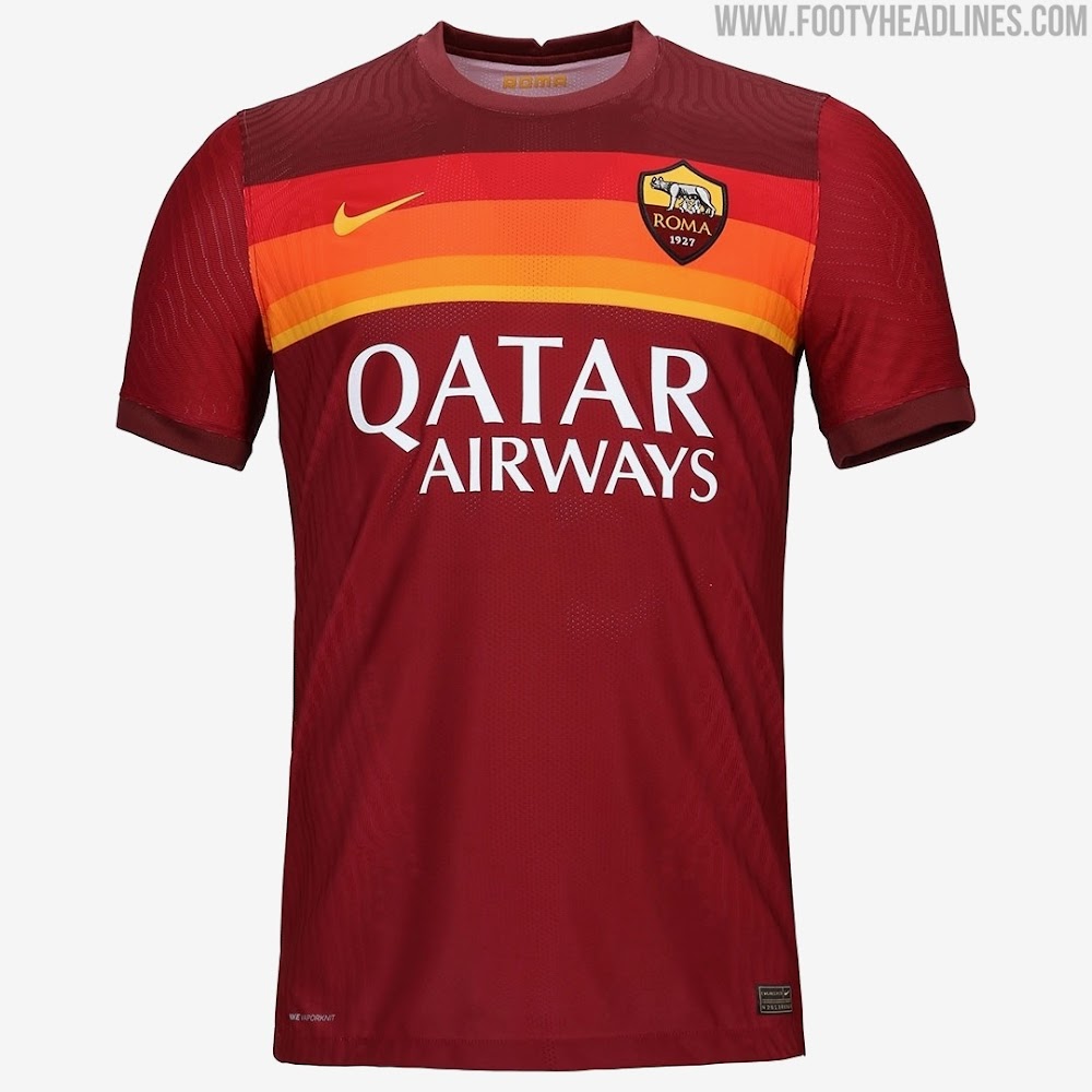 AS Roma 20-21 Home Kit Released - Footy Headlines