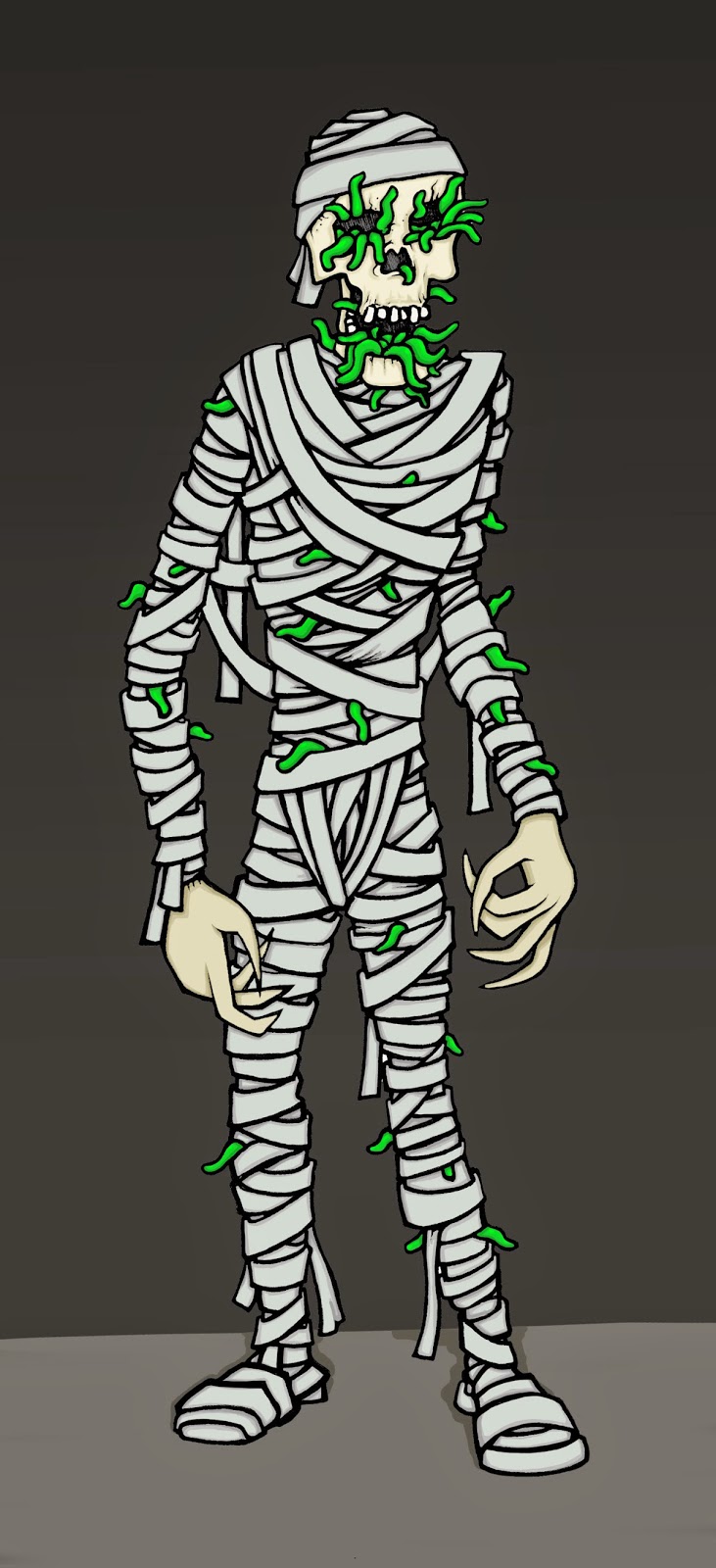 Death From Above !: BoS Drawing Challenge - #65 Horror