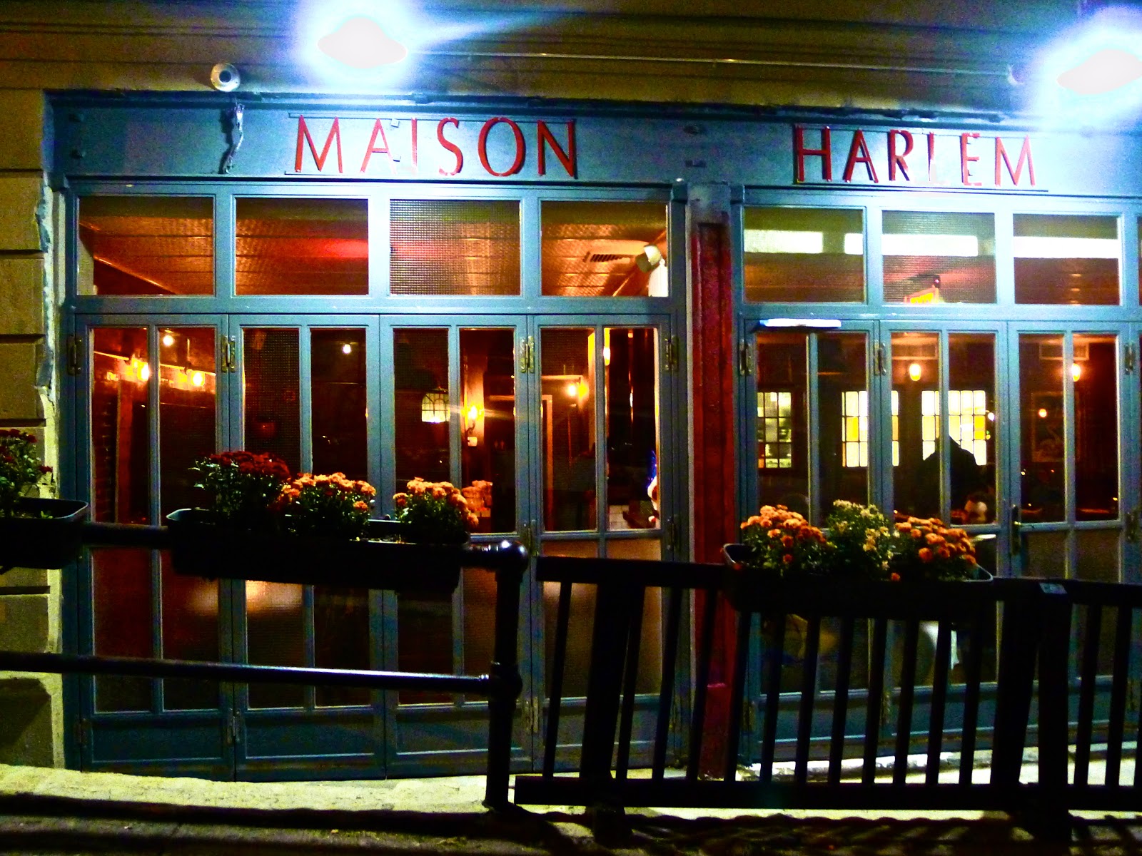 evolution now: (soft) opening night maison harlem.
