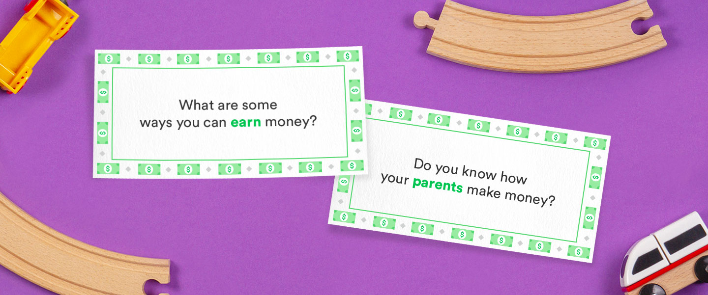 Money Conversation Starters for Kids - free printables |Keeping it Real